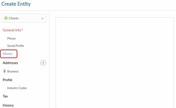 How to create a new client/entity on Caseware Cloud