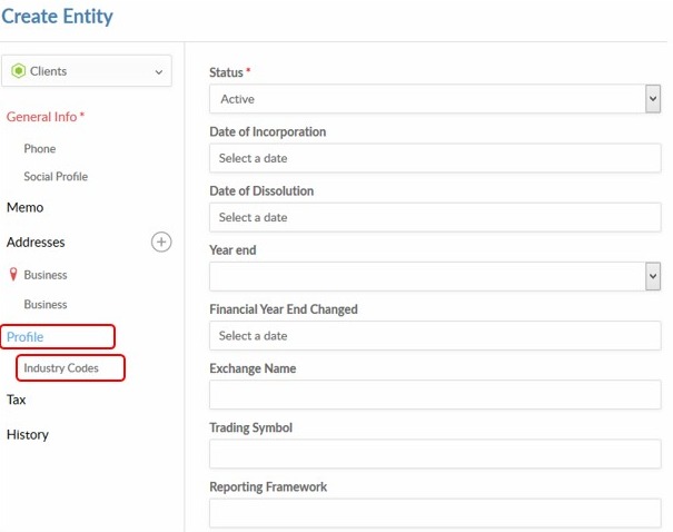 How to create a new client/entity on Caseware Cloud