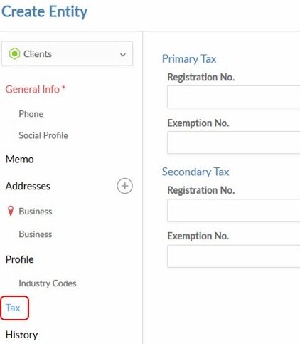 How to create a new client/entity on Caseware Cloud