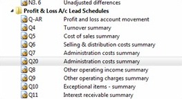 Lead Schedule based on Map Number