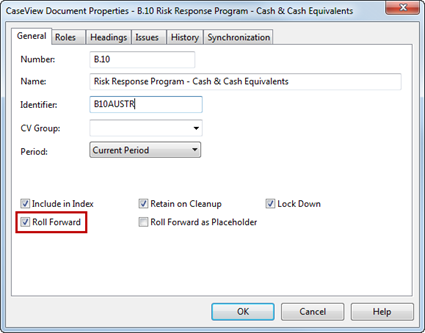 How to Roll Forward an Engagement File