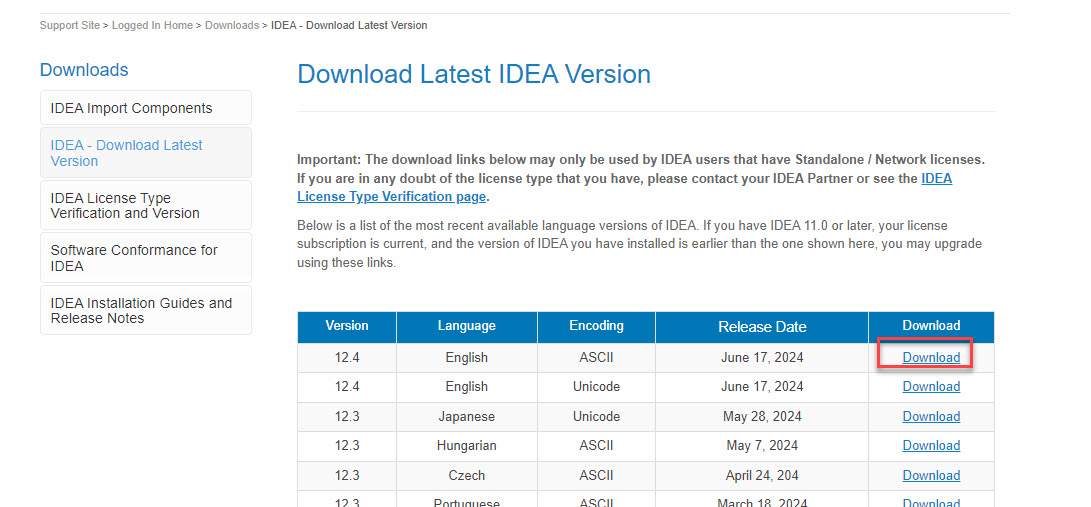 How to download the latest version of IDEA from Passport?