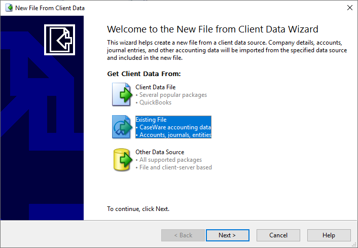 Create New File and Import Data (update method 2)
