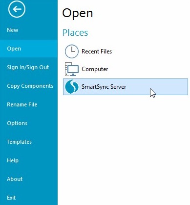 How to download a sychronised child copy of a file from the Cloud?