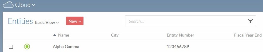 How to create a new client/entity on Caseware Cloud