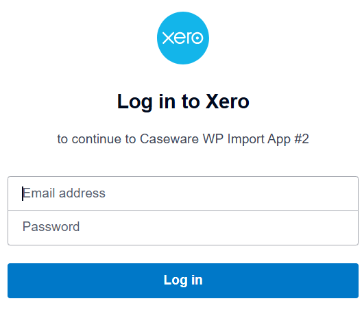 Importing from Xero